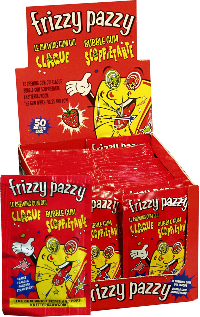 Frizzy Pazzy Fraise (Display de 50) - XMLS